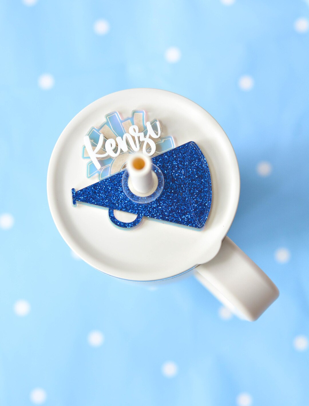 Cheer Hydro Flask Name Plates Lid Toppers Cup Accessories Personalized ...