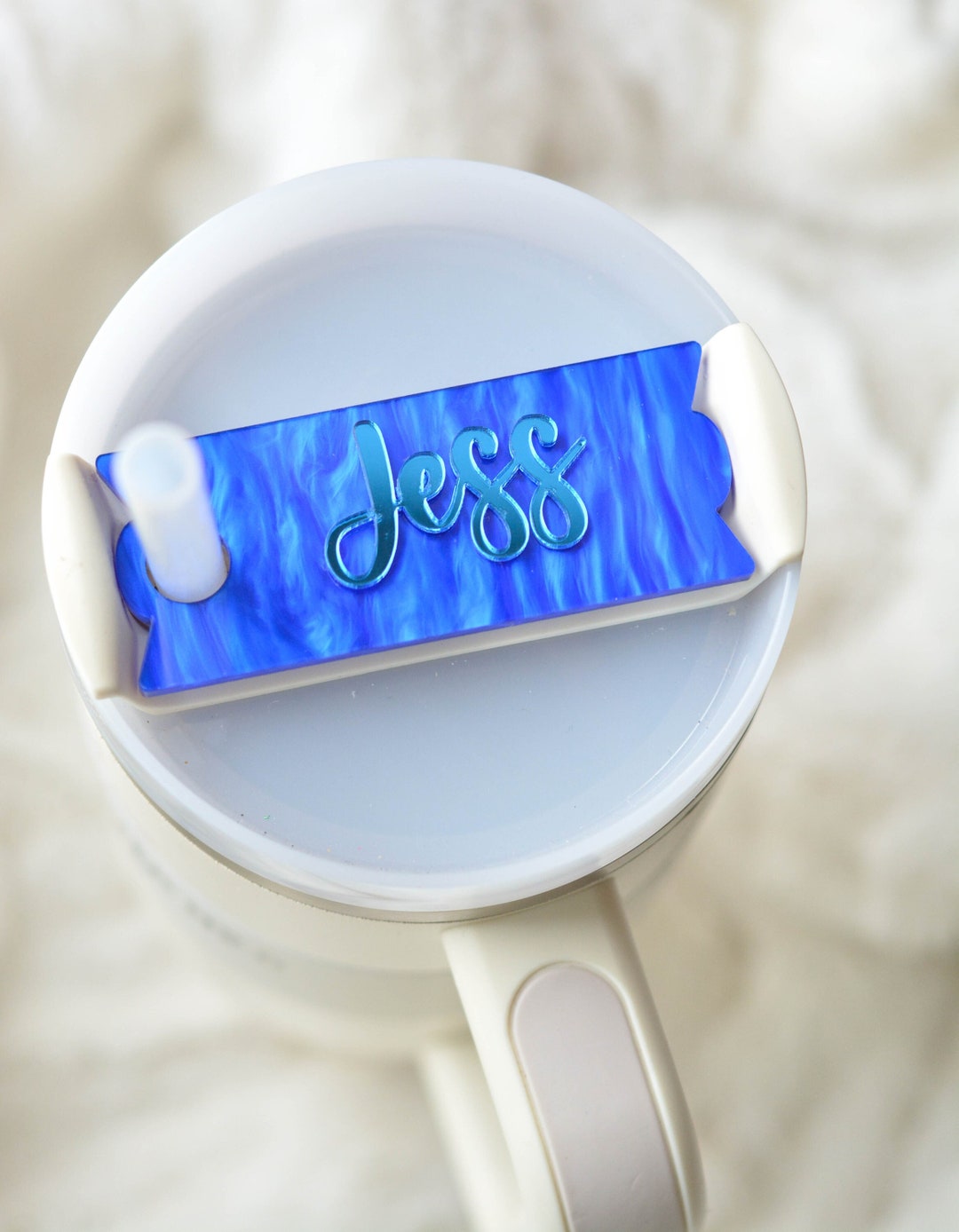 Arctic Twist Blue Stanley Name Plates Lid Toppers Cup Accessories ...