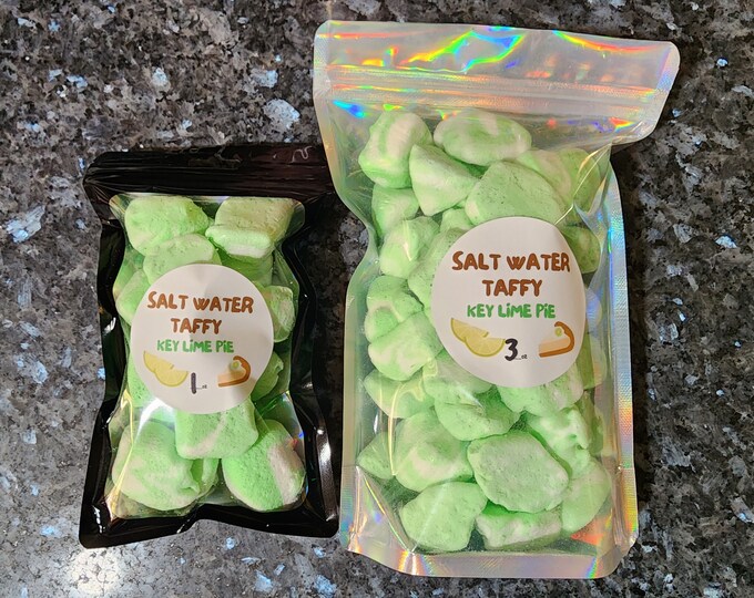 Freeze Dried KEY LIME PIE Salt Water Taffy so Good - Etsy