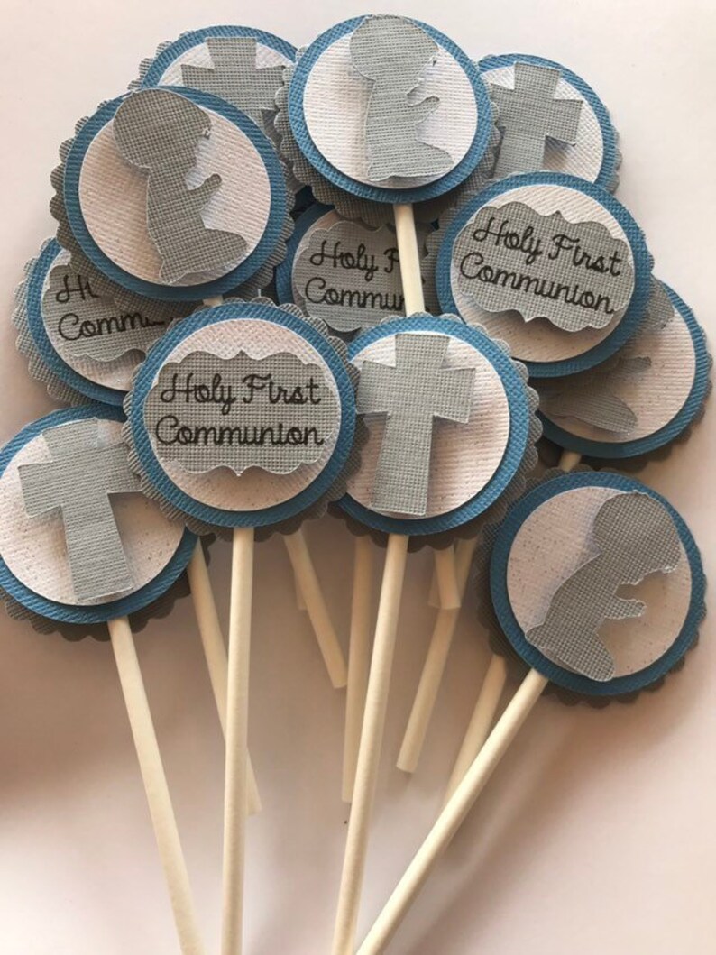 Boy First Communion, Blue and Grey, Holy First Communion, Primera ...