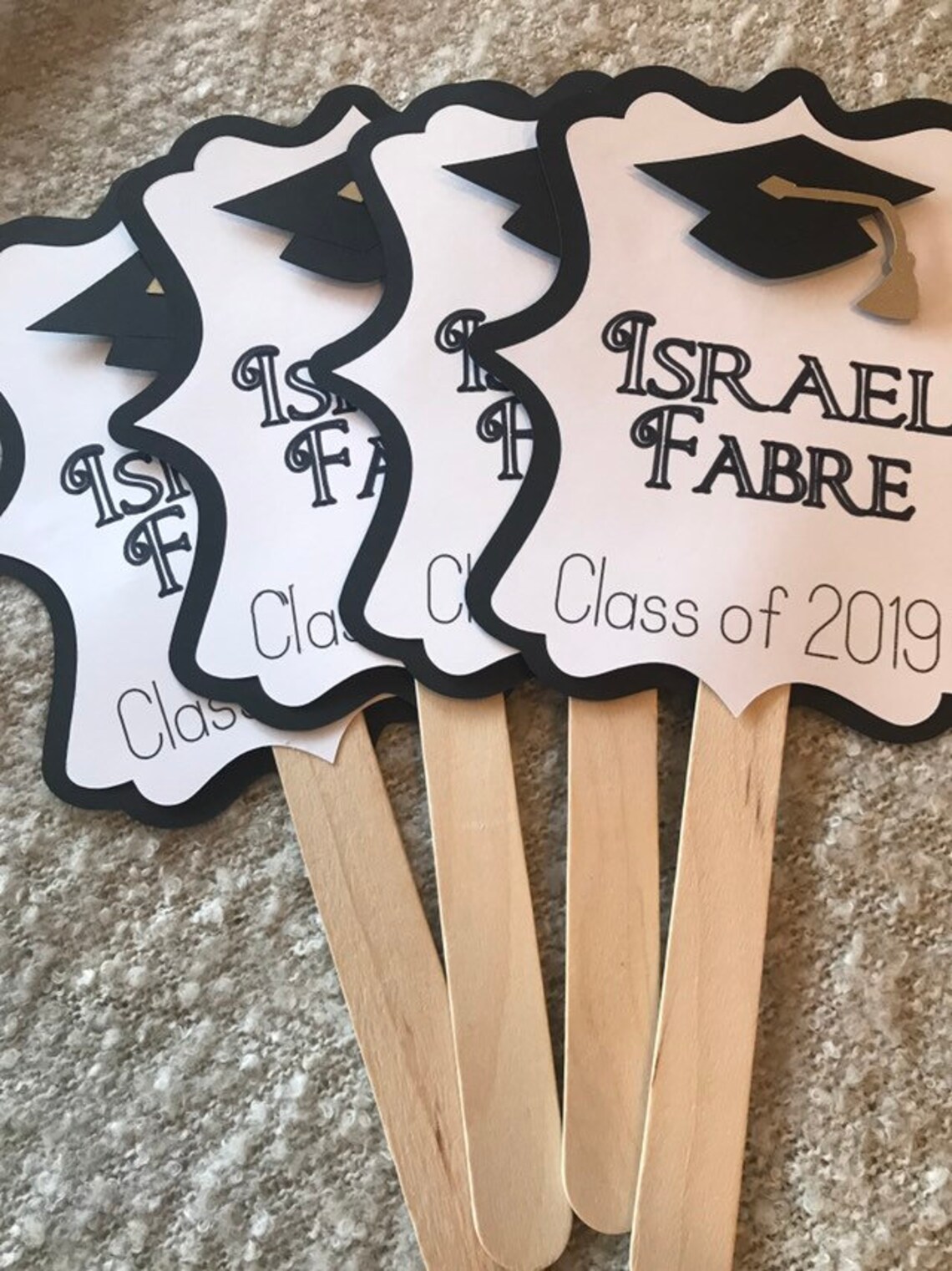 Graduation Paper Fans Graduation Fan Favor Graduation Favor - Etsy