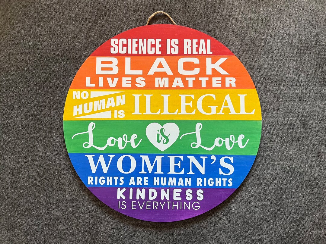 Equality Wall Sign - Etsy