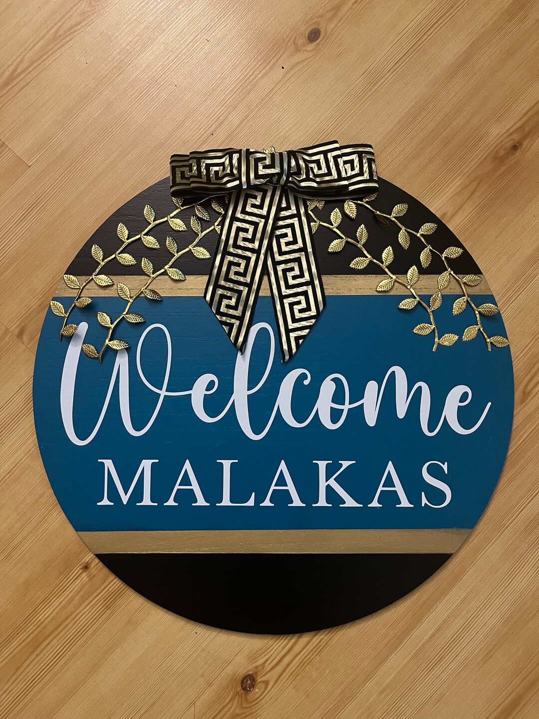 Welcome Malakas Wall Sign Door Sign - Etsy