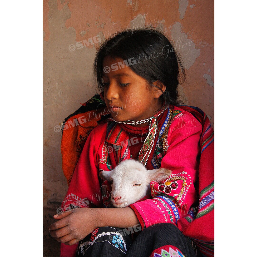 Peru, Child, Young Girl, Colorful, Inca, Friend, Home Decor, Wall Art ...
