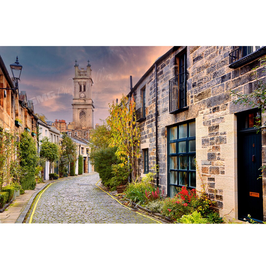 Scotland Photography, Edinburgh, Street Scene, Cityscape, Autumn, Fall ...