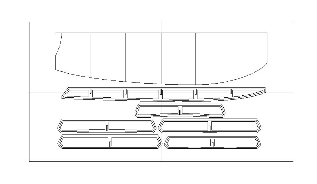 Hollow Wooden Body Board Templates - Etsy