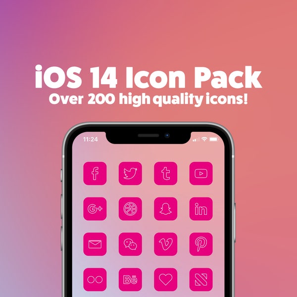Ios 14 App Icon - Etsy