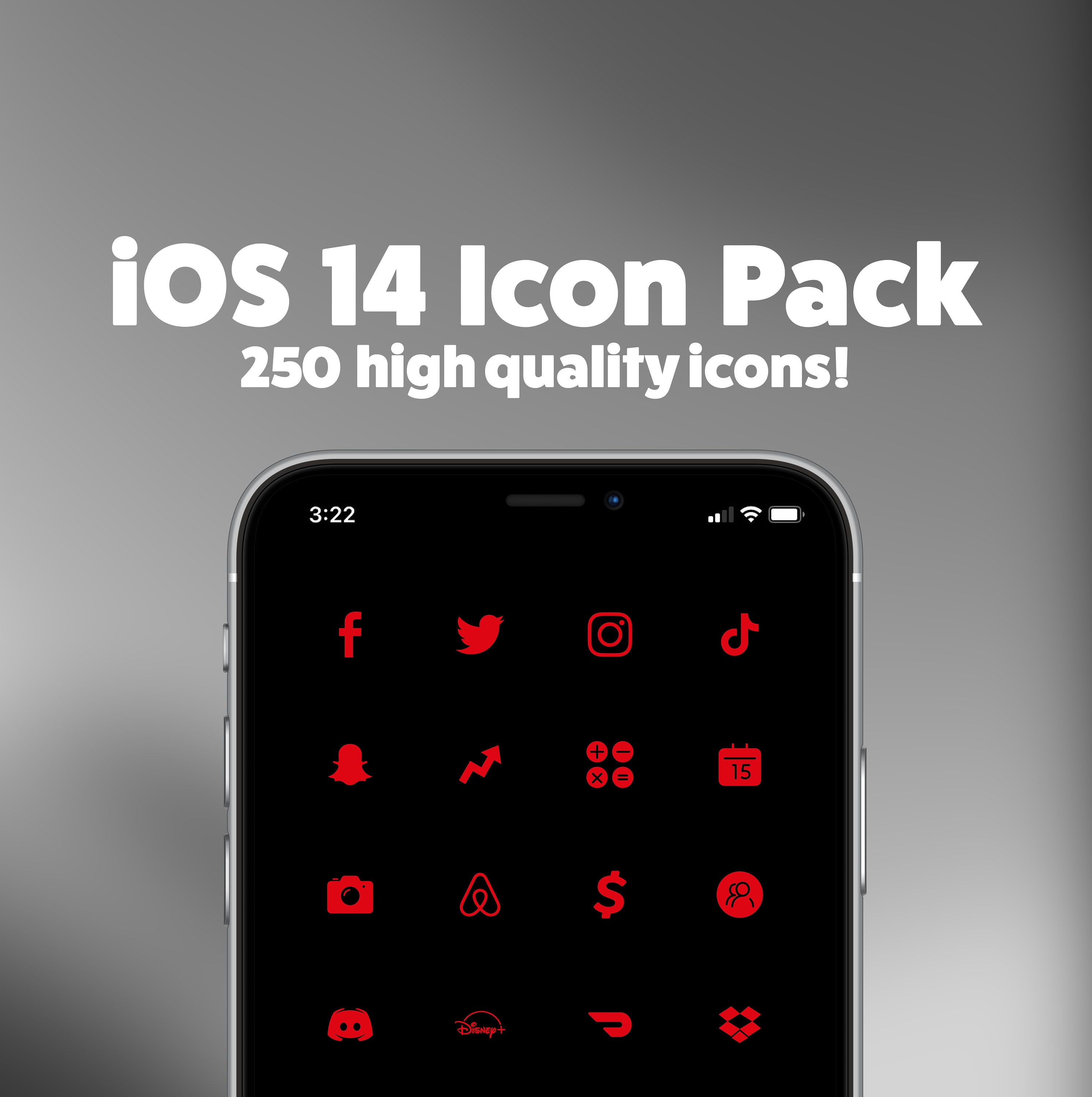 Ios 14 Iphone Icon Pack Over 8500 Icons Custom Aesthetic - Etsy