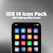 Ios 15 Icon Pack for iPhone - 250 Icons! Solid Gradient Icons | Custom ...