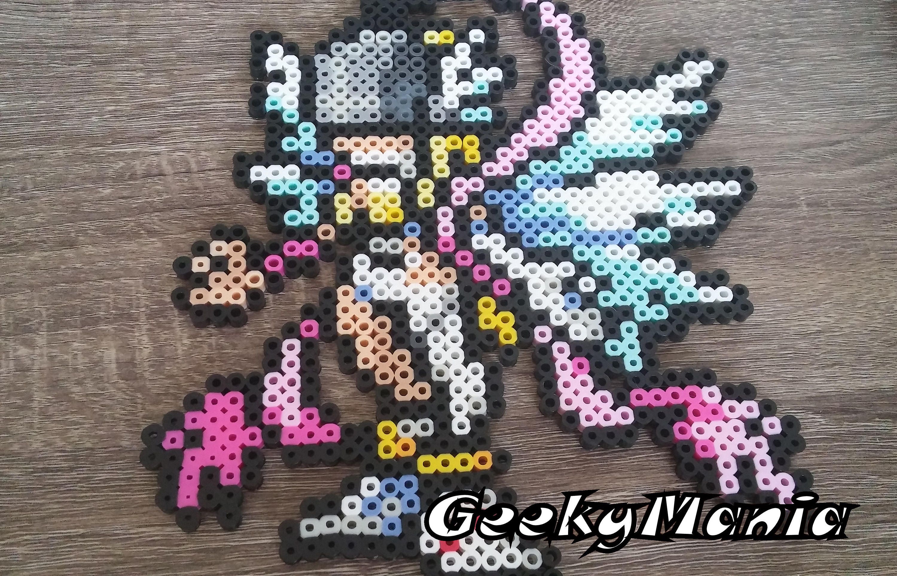 Digimon Angemon & Angewomon Perler Beads - Etsy Canada