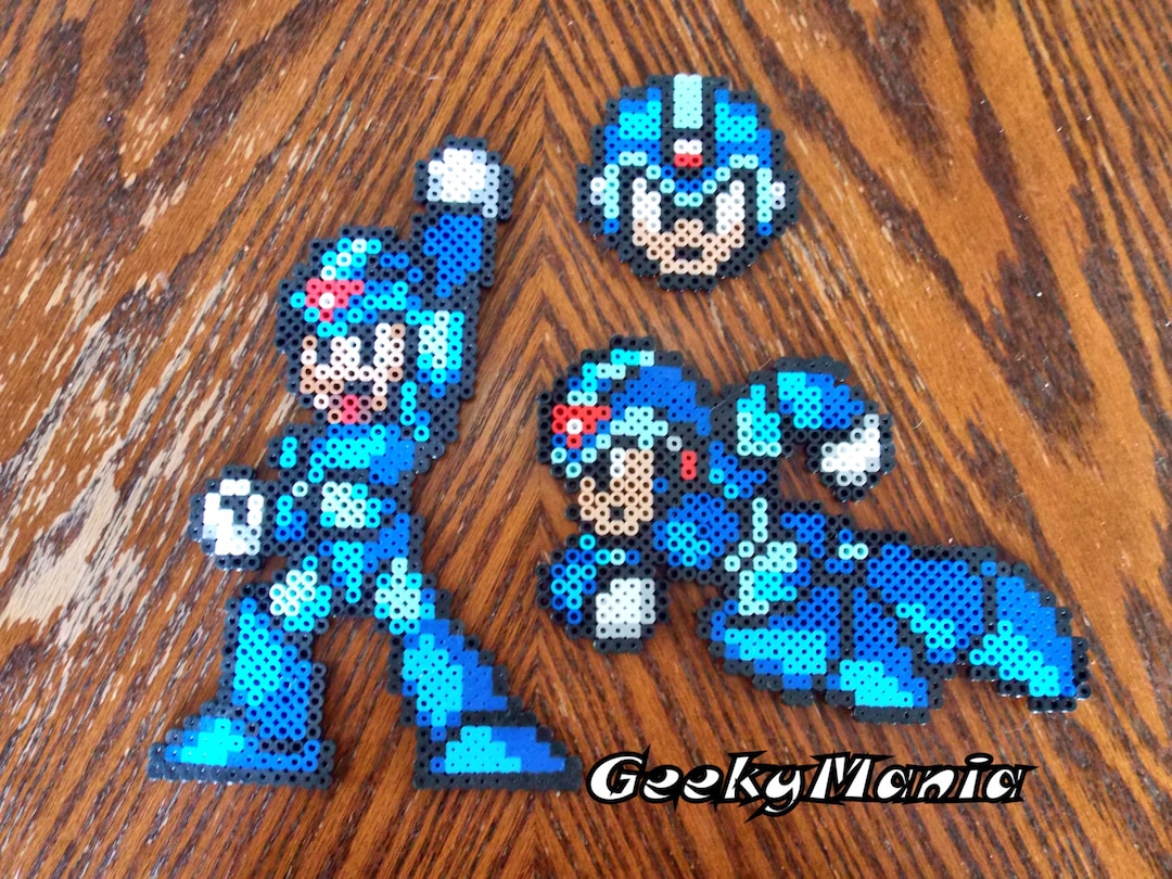 Megaman X Perler Beads - Etsy
