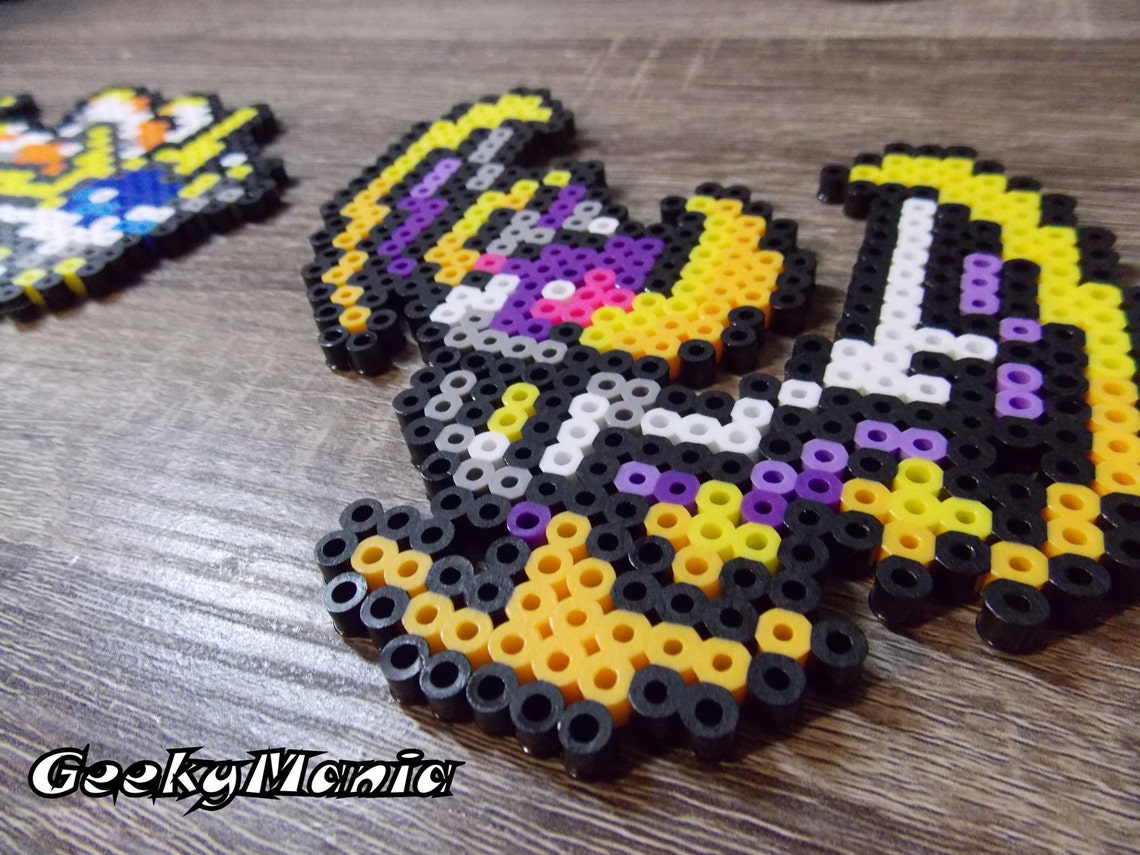 Pokémons Légendaires Solgaleo/ Lunala Perler Beads | Etsy