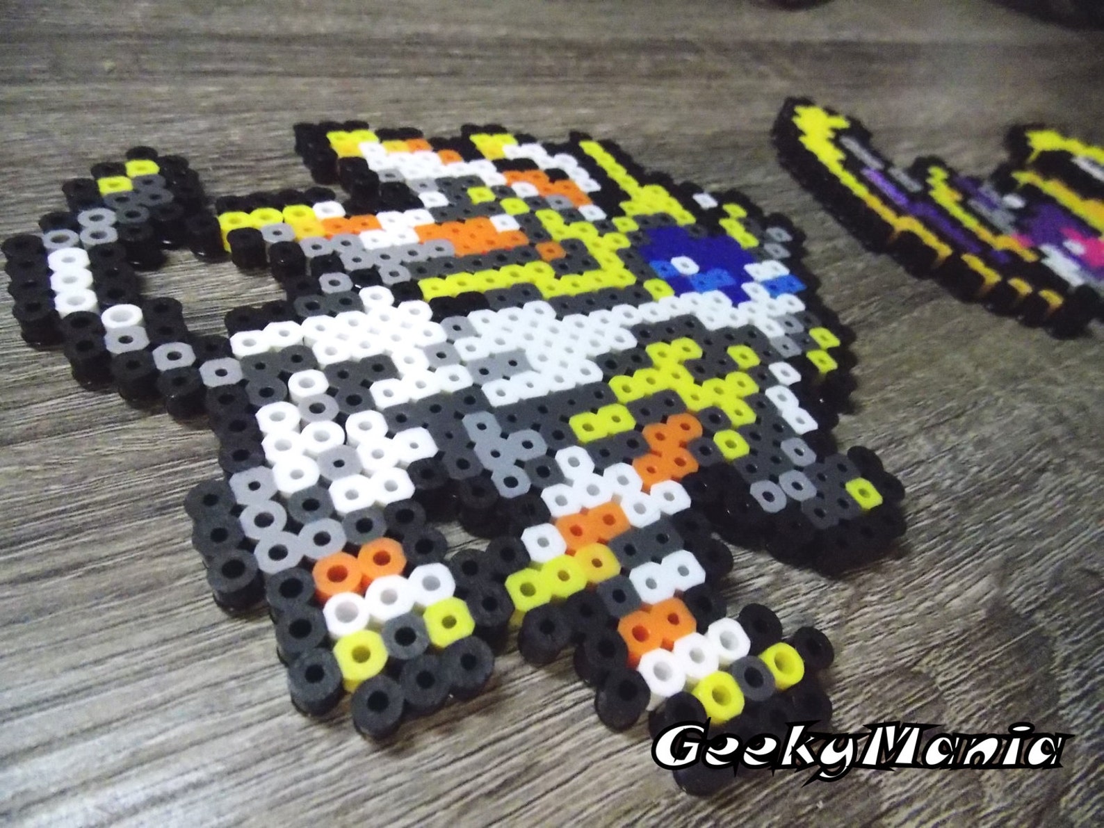 Legendary Pokemon Solgaleo/Lunala Sprite Perler Beads | Etsy