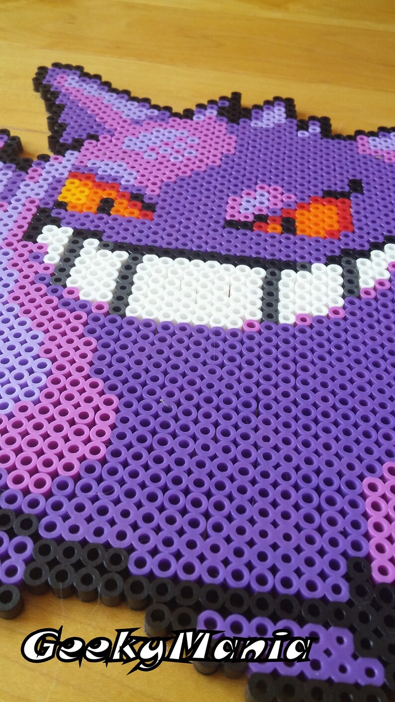 Perler Beads Pokemon Gengar at Jamie Tolentino blog