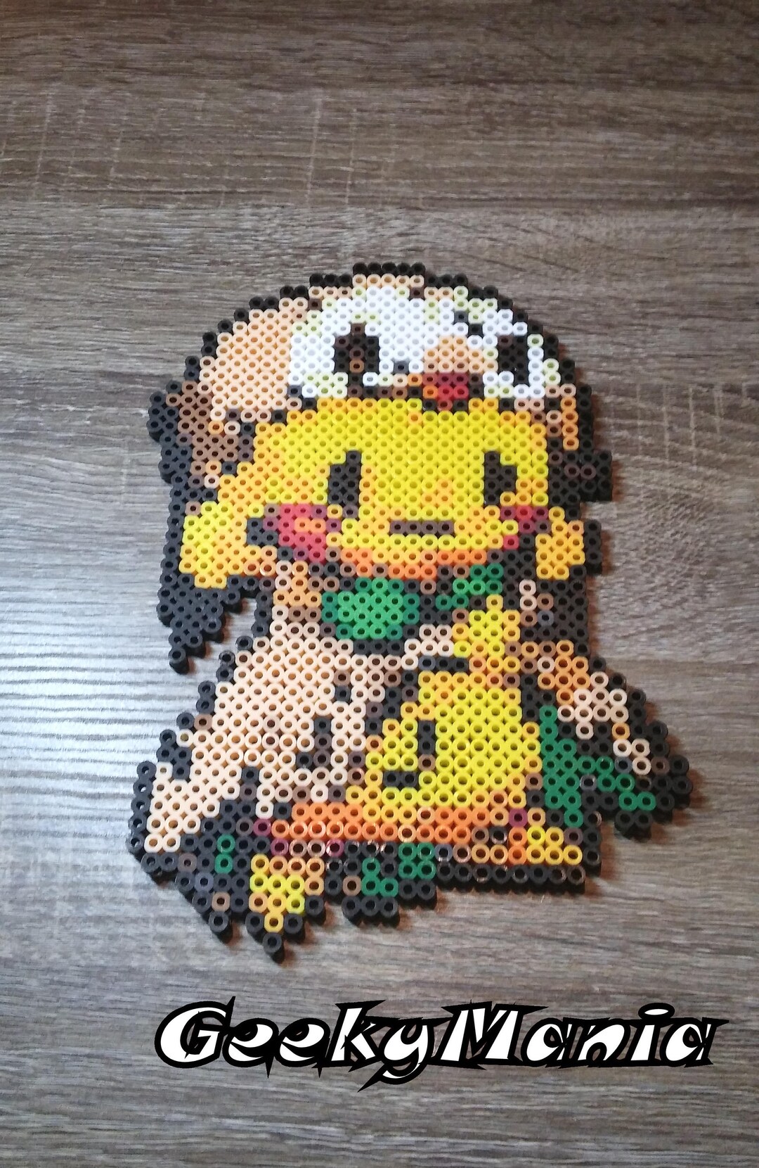Pokémon Pikachu déguisé en Rowlet Perler Beads - Etsy Canada