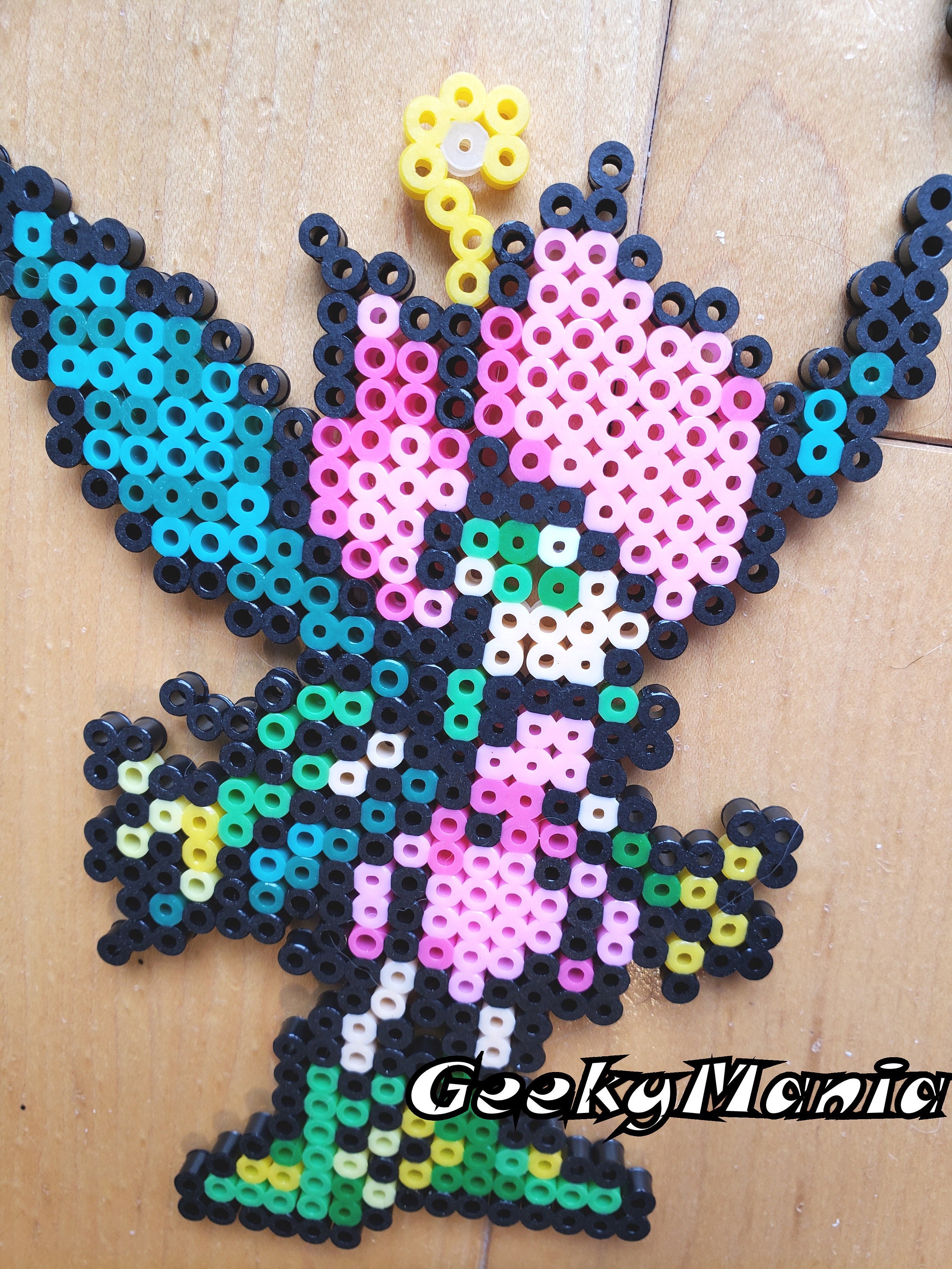 Digimon Togemon Lillymon Rosemon Perler Beads Sprite - Etsy
