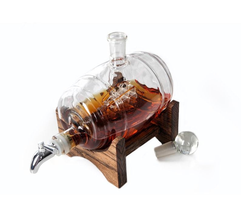 Ship in Bottle Sailboat Decanter Personalized Whiskey | Etsy