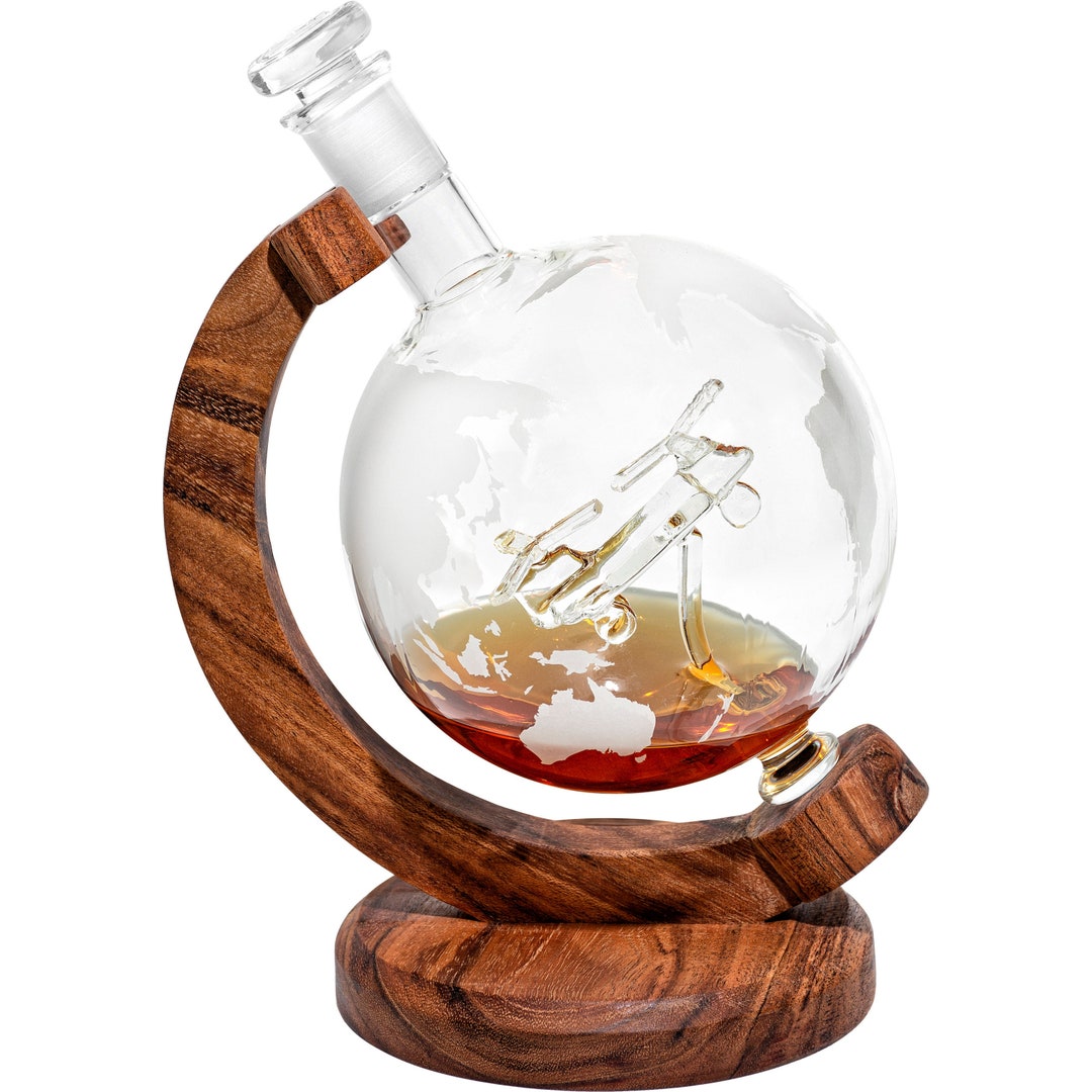 CH-47 Chinook Helicopter Decanter - CH47 Custom Helicopter Pilot Gift - Chinook Home Decor ...