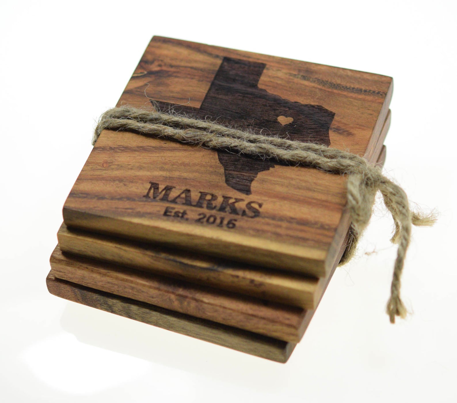 Personalized Coasters - Housewarming Gift, Wedding Gift, Christmas Gift ...