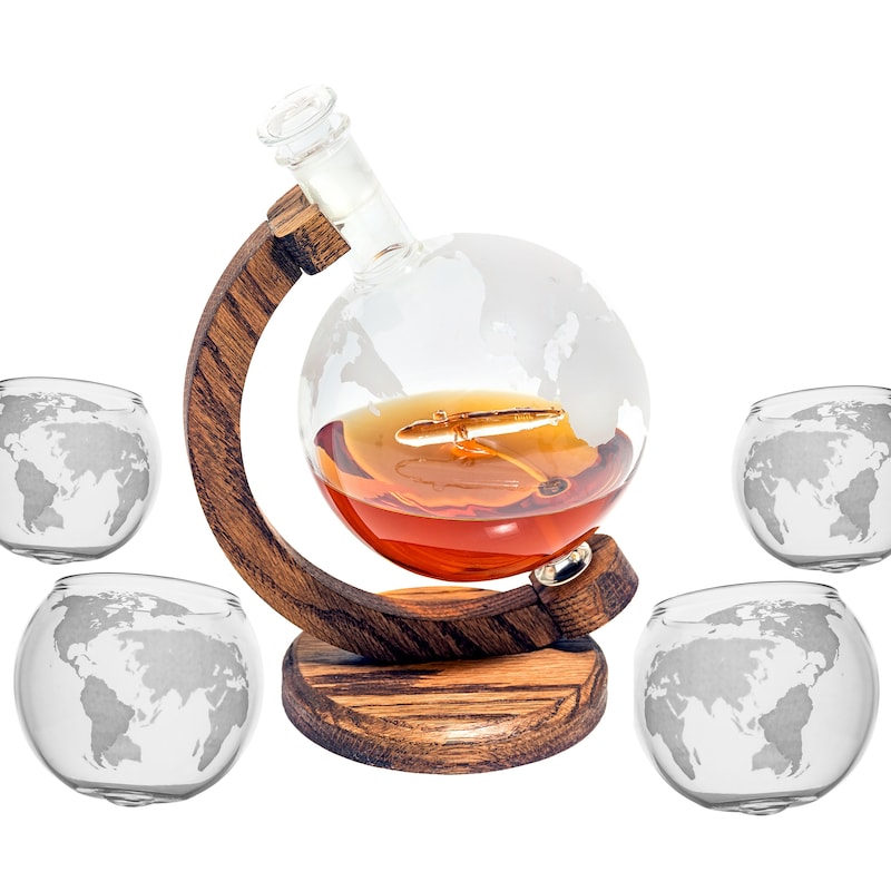 Decanter Ship in Bottle - Etsy