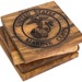 Marine Corps Coasters - US Marines, USMC Emblem Coasters - US Marine ...