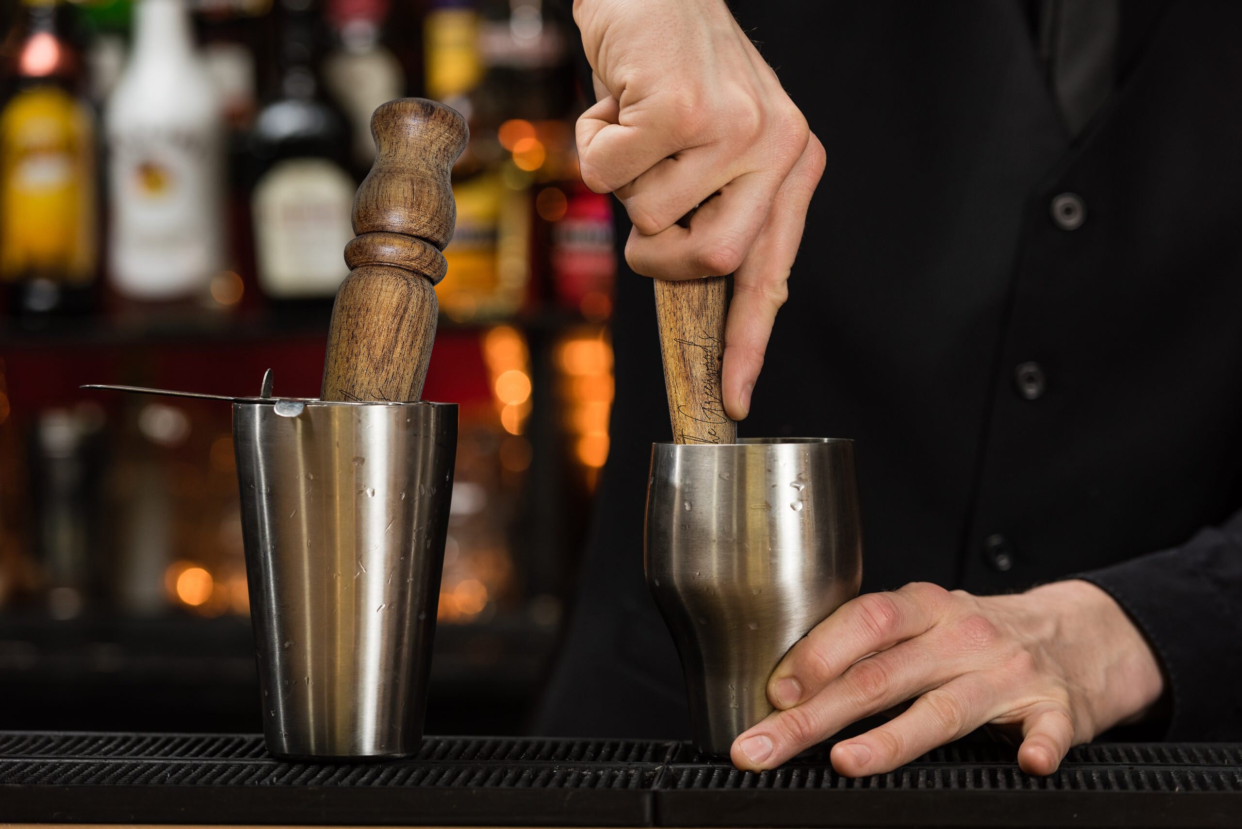 Custom Wooden Muddler - Personalized Cocktail Muddler for Home Bar ...