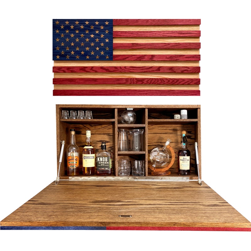 Bar Cabinet Hidden - Etsy