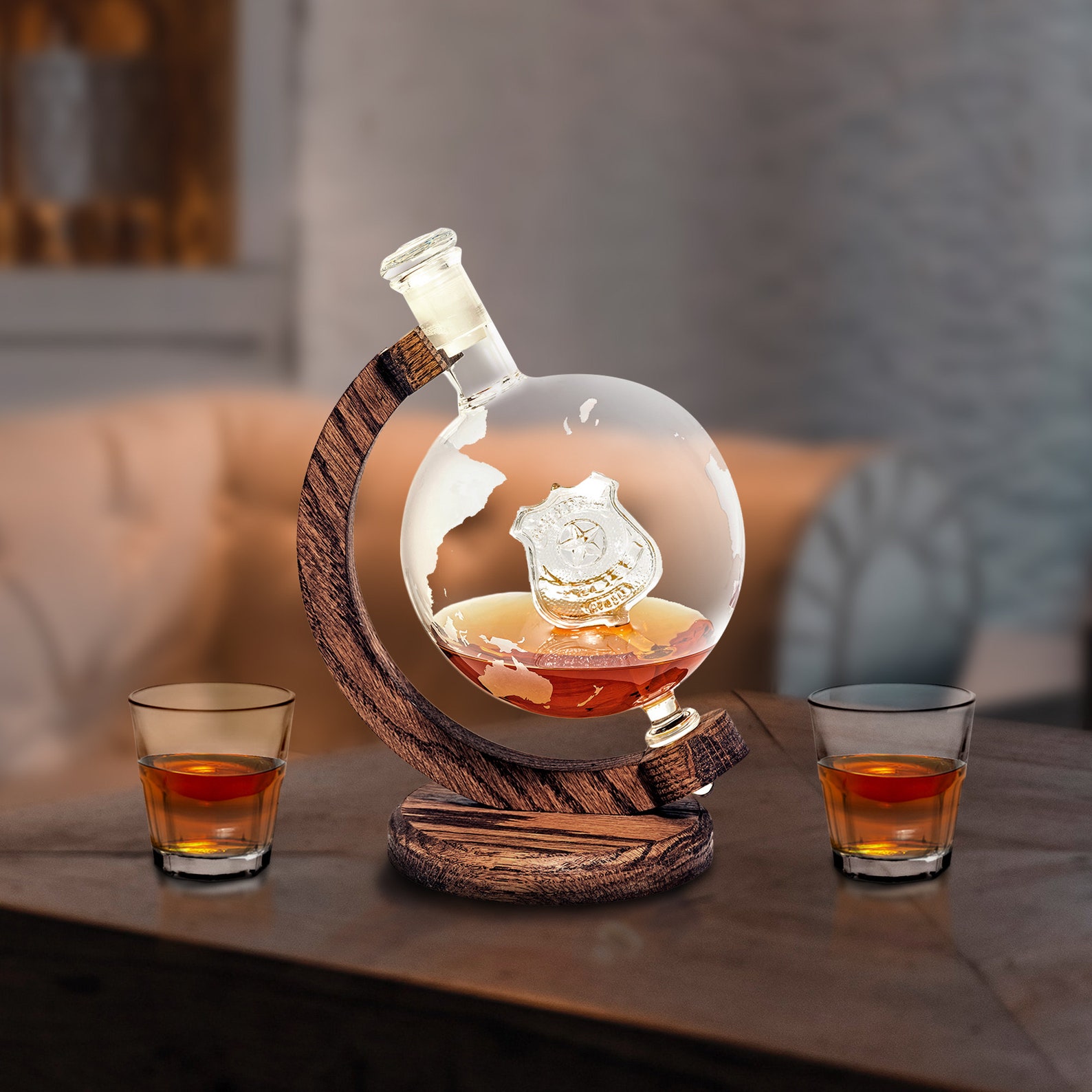 Law Enforcement Officer Whiskey Decanter - Unique Gift for LEO ...