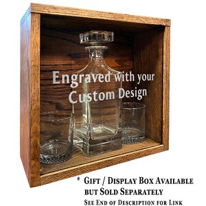 Custom Infinity Bottle - Personalized Engraved Decanter W/ Infinity ...