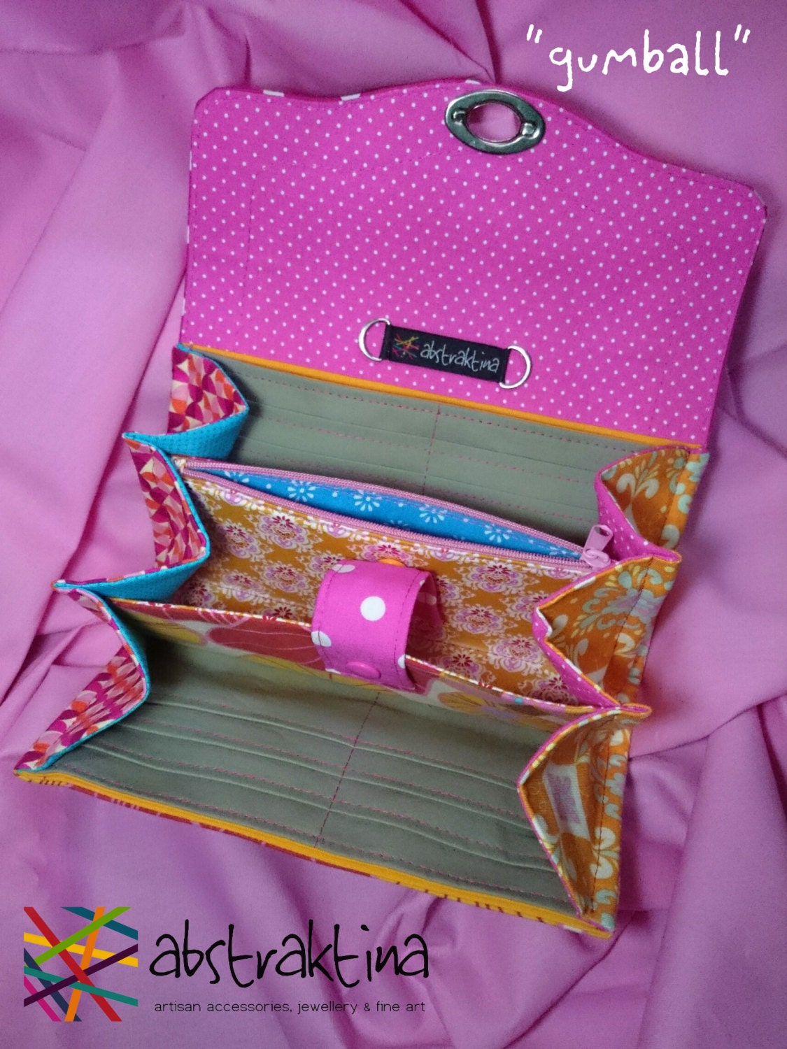 Necessary Clutch Wallet "gumball" - Etsy