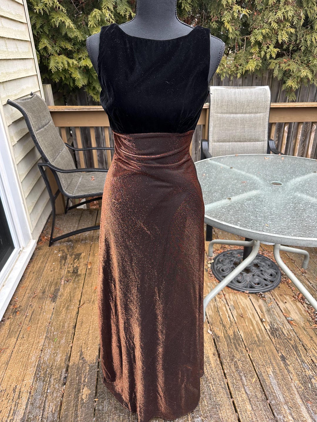 Vintah 90s Y2K Evening Gown Prom Dress - Etsy