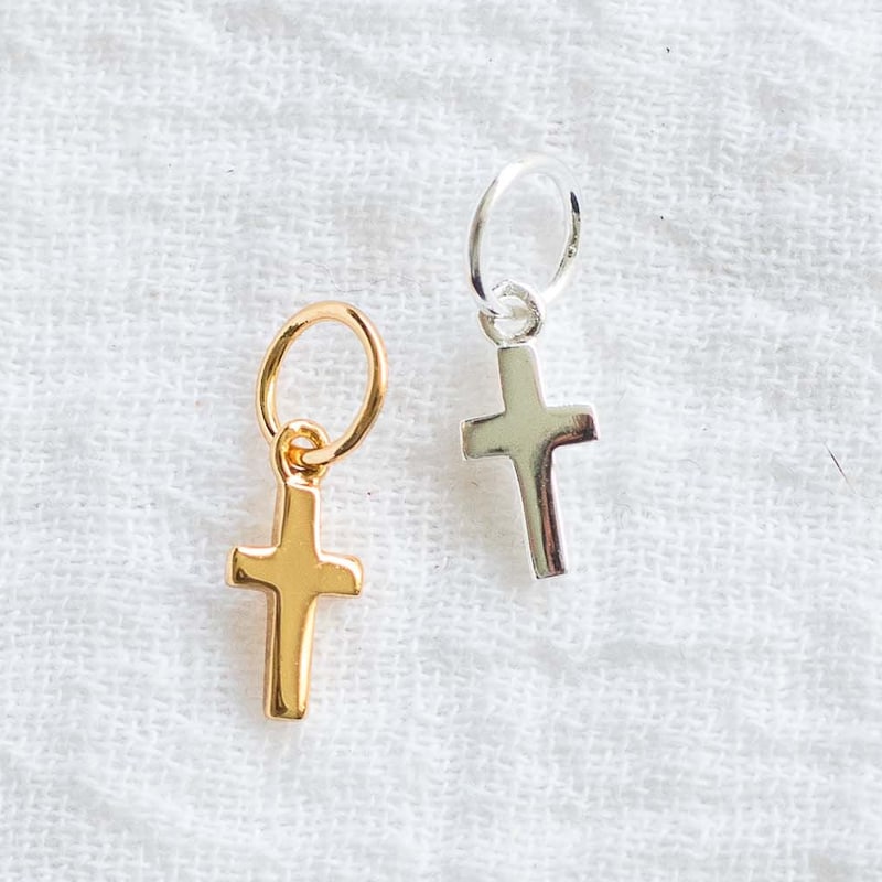 Cross Charm - Etsy