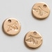 Bee Charm, Permanent Jewelry Charms, 14k Filled Charms, Bulk Gold ...