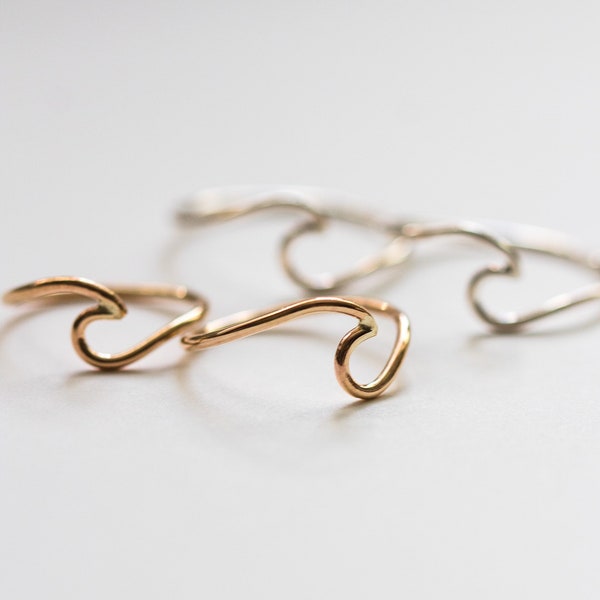 Wave Ring - Etsy