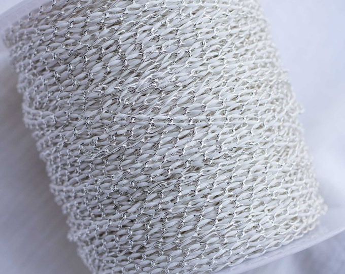 Pink Multi Color Enamel Chain, Multi Color Chain, Permanent Jewelry ...