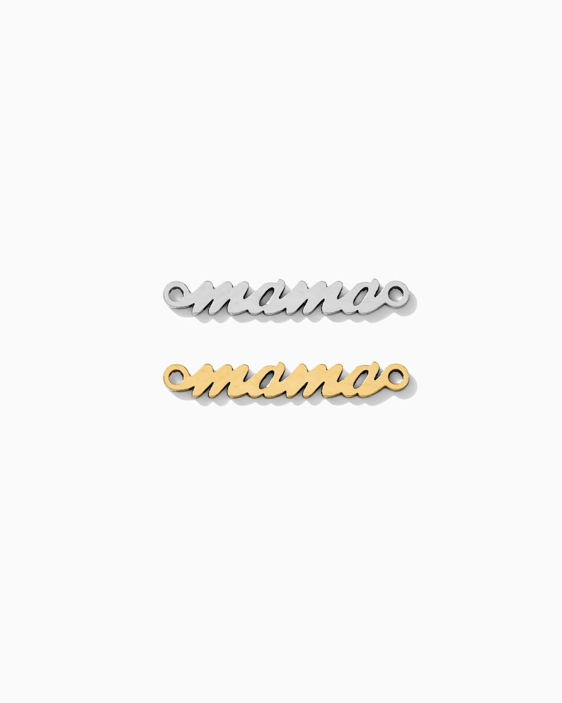 Mama Connector, 14k Gold Filled, Sterling Silver, Mother's Day ...
