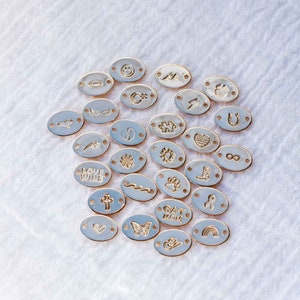 Book Connector, Gold Filled, Rose Gold Filled, Sterling Silver, Book ...