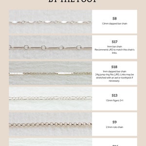 Sterling Silver Footage Chain, Silver Bulk Chain, Silver Wholesale ...