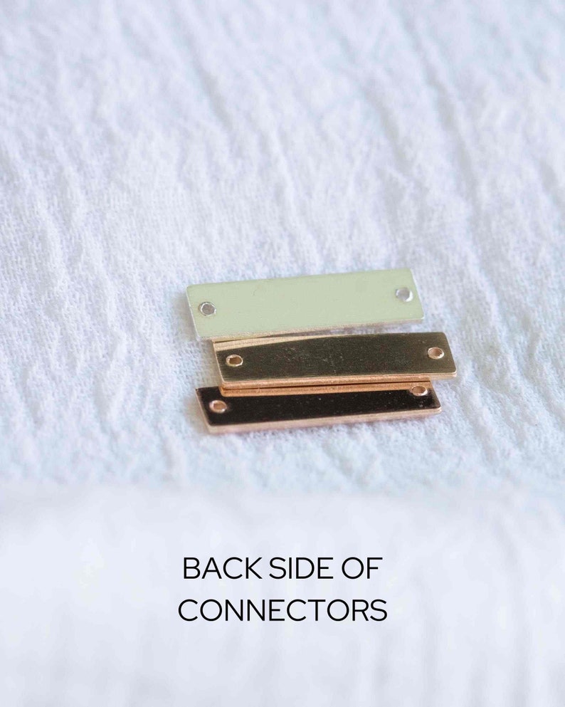 Connector Bracelet Blank, Gold Filled, Sterling Silver, Rose Gold ...