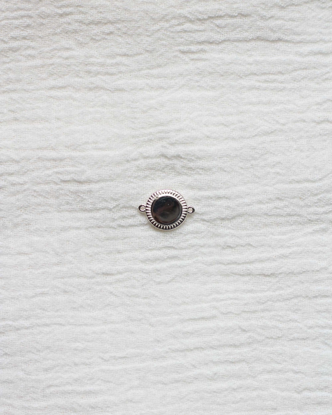 Fluted Disc Connector, Sterling Silver, 18k Gold Plated, Bulk ...