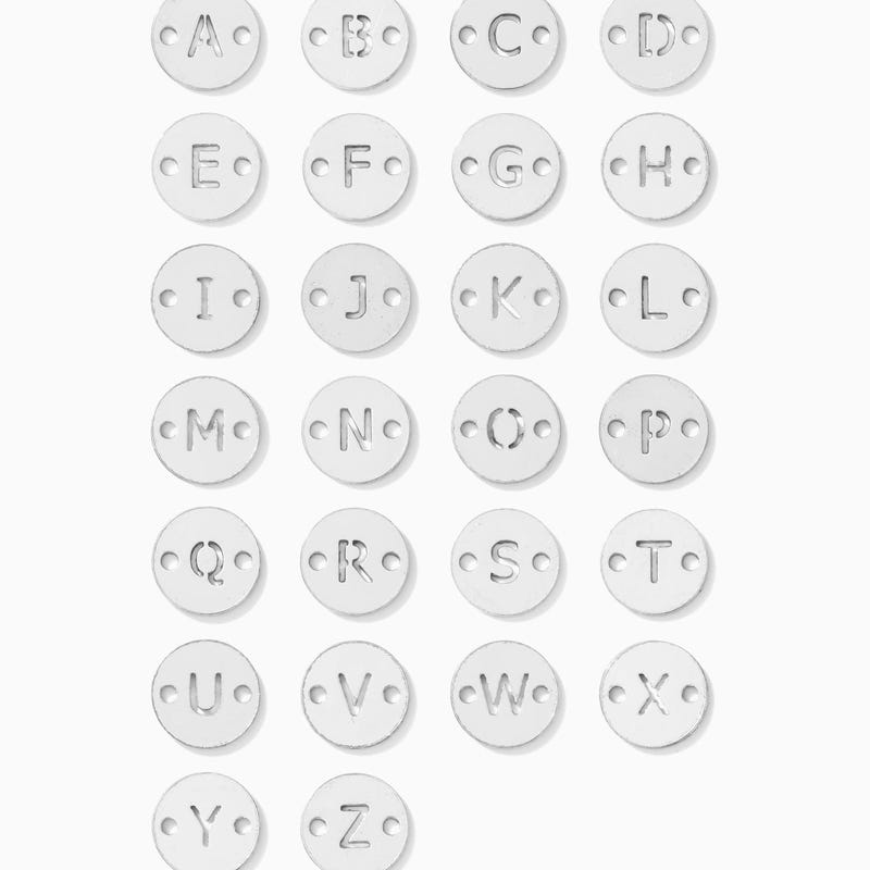 Silver Charms Connectors - Etsy