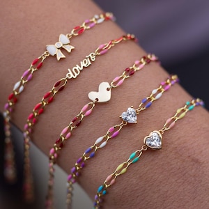 Sample Enamel Chain, Gold Plated, Silver Plated, Multi Color Chain ...