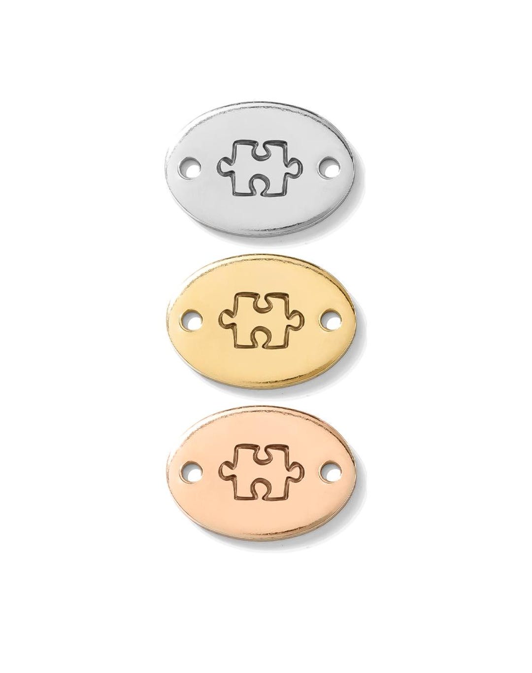 Puzzle Connector, Gold Filled, Rose Gold Filled, Sterling Silver ...