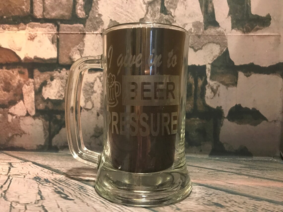 Etched Beer Mugs | Etsy