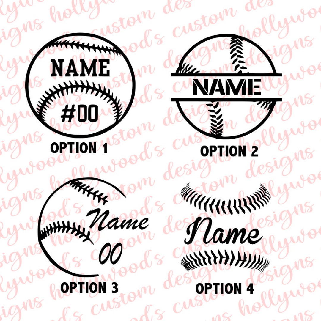 Baseball Decal / Softball / Personalized Youth Decal / Car Decal ...