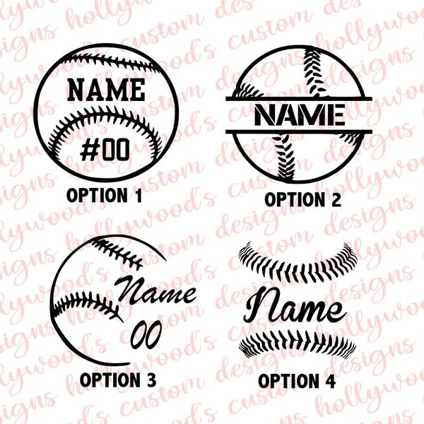 Baseball Decal - Etsy