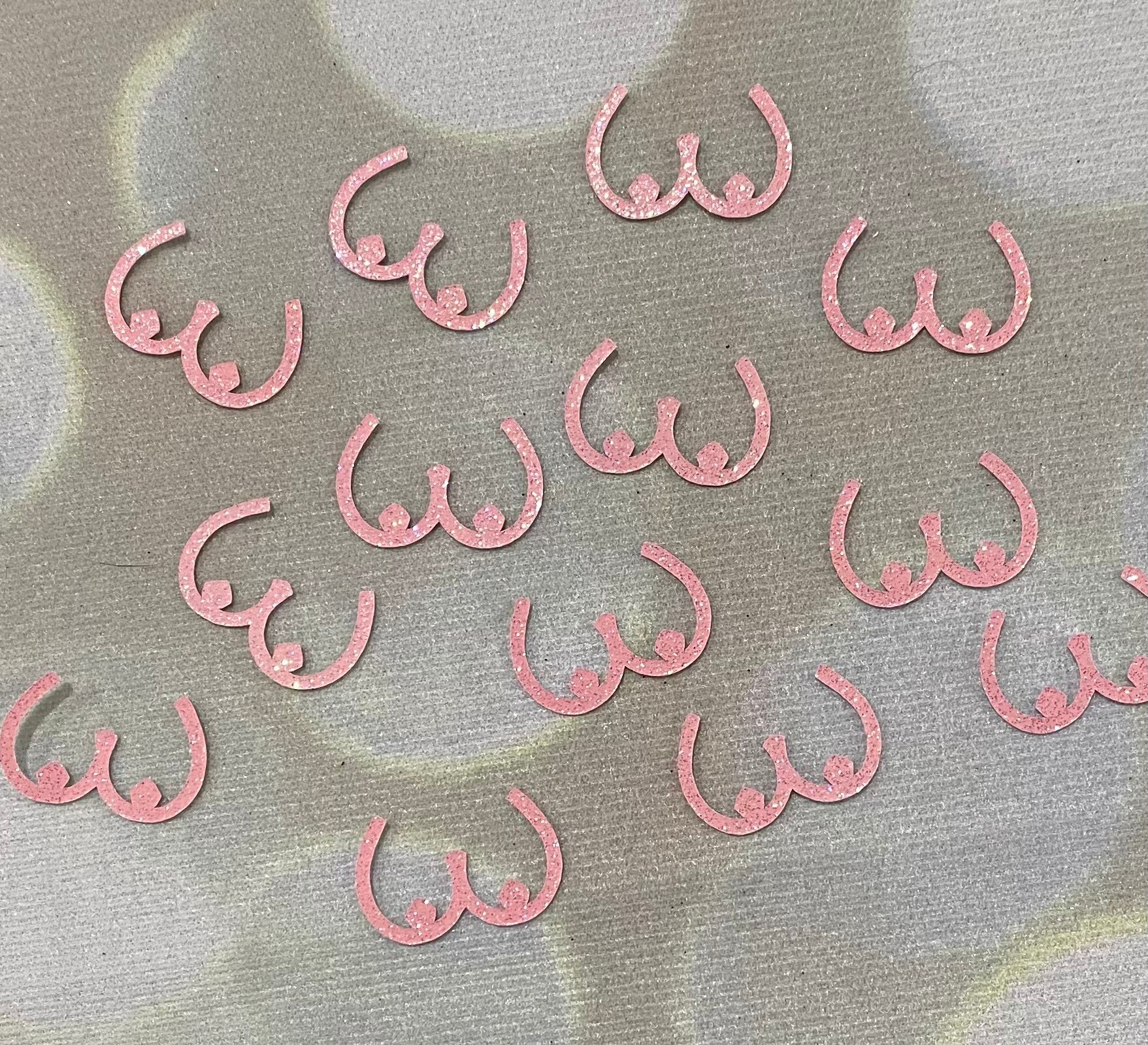 Bachelorette Party Supplies / Bachelorette Confetti / Boob - Etsy