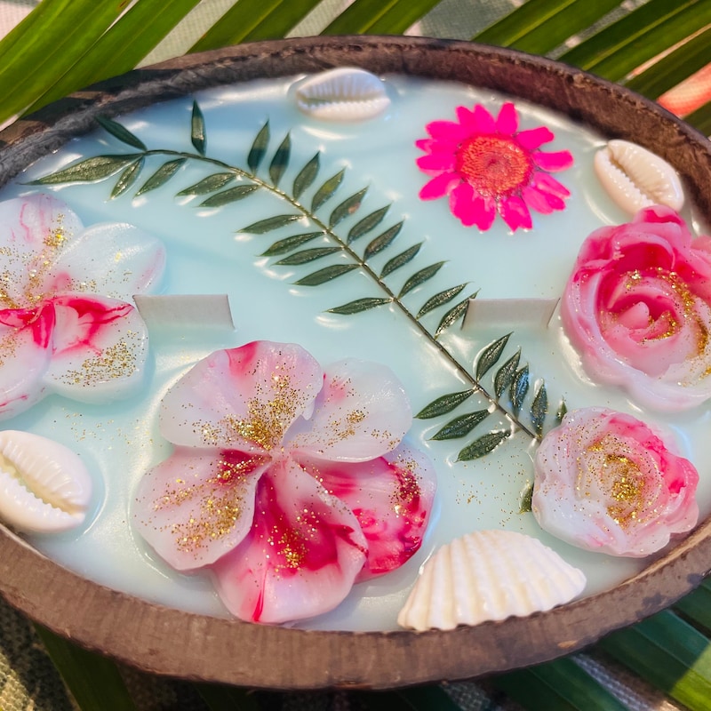 Wooden Shell Candle - Etsy