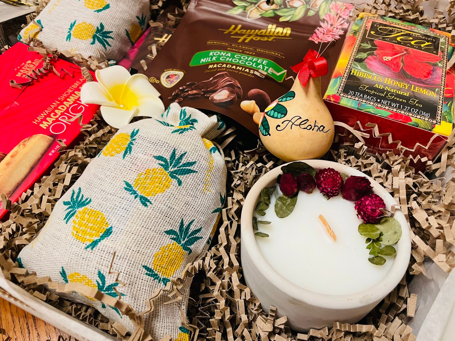 Aloha Gift Box From Hawaiideluxe Gift Boxthank You - Etsy