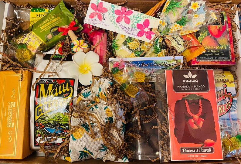 Aloha Gift Box From Hawaiideluxe Gift Boxthank You - Etsy